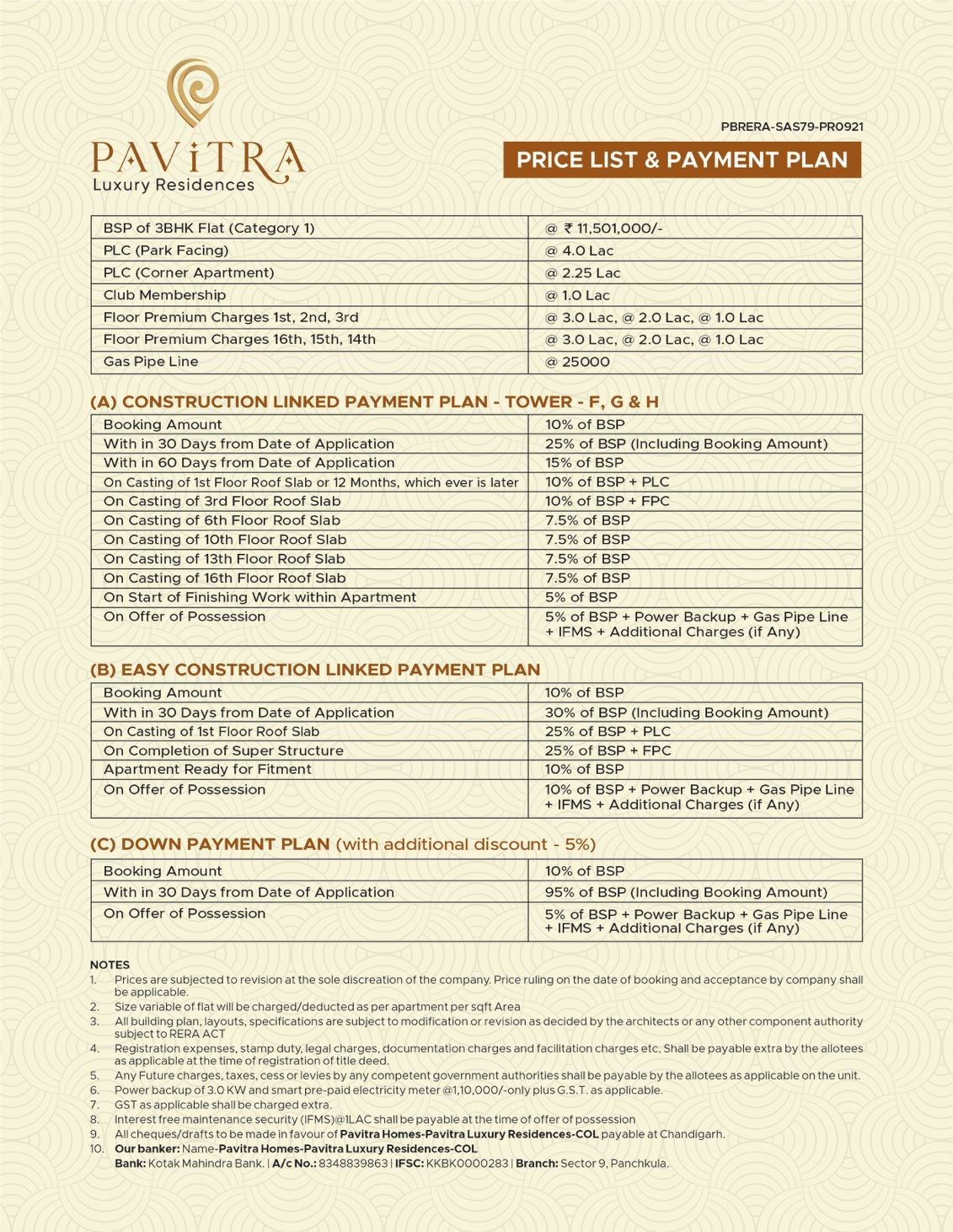Pavitra Luxury Residences Zirakpur, Moahli | 9888 733 633